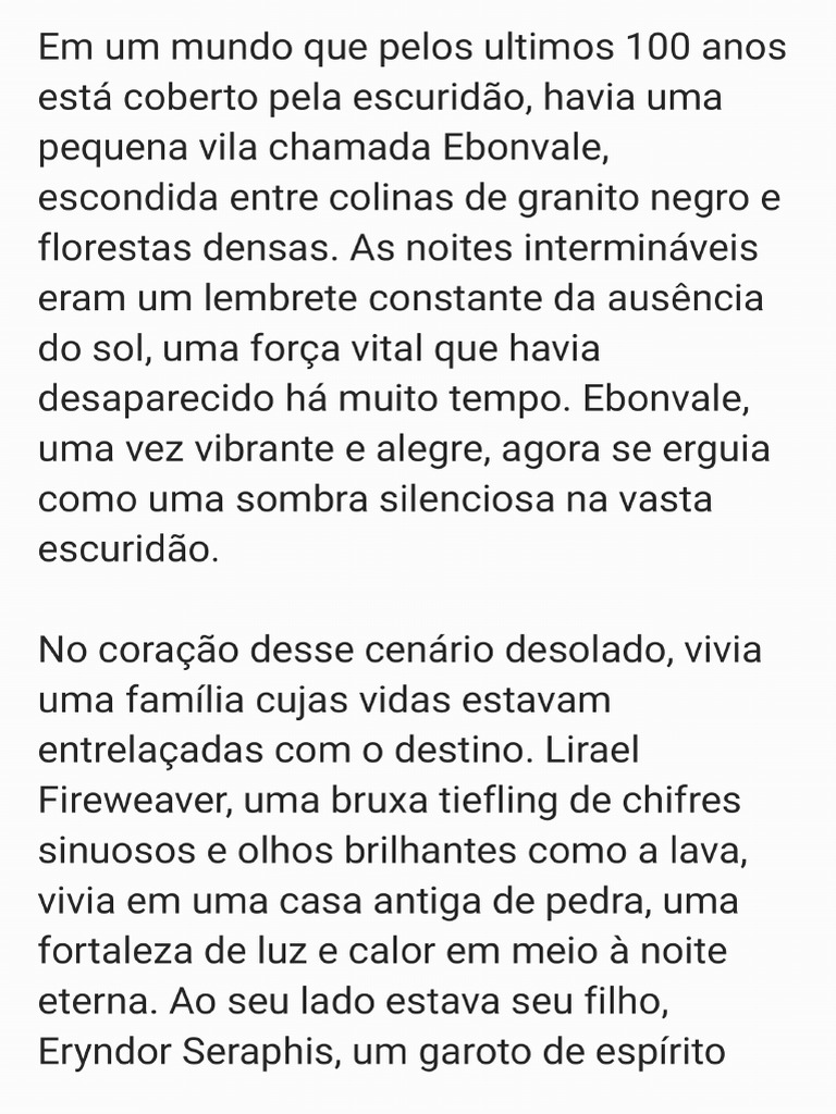 1 - Historia de Eryndor | PDF