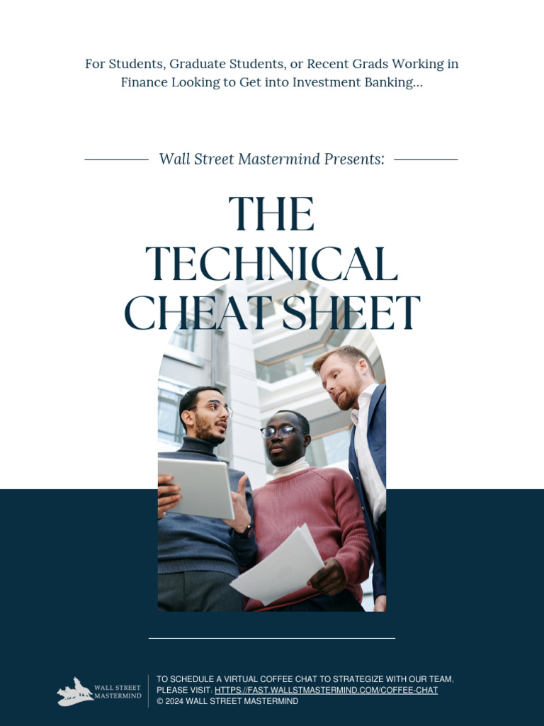 Technical Cheat Sheet | PDF