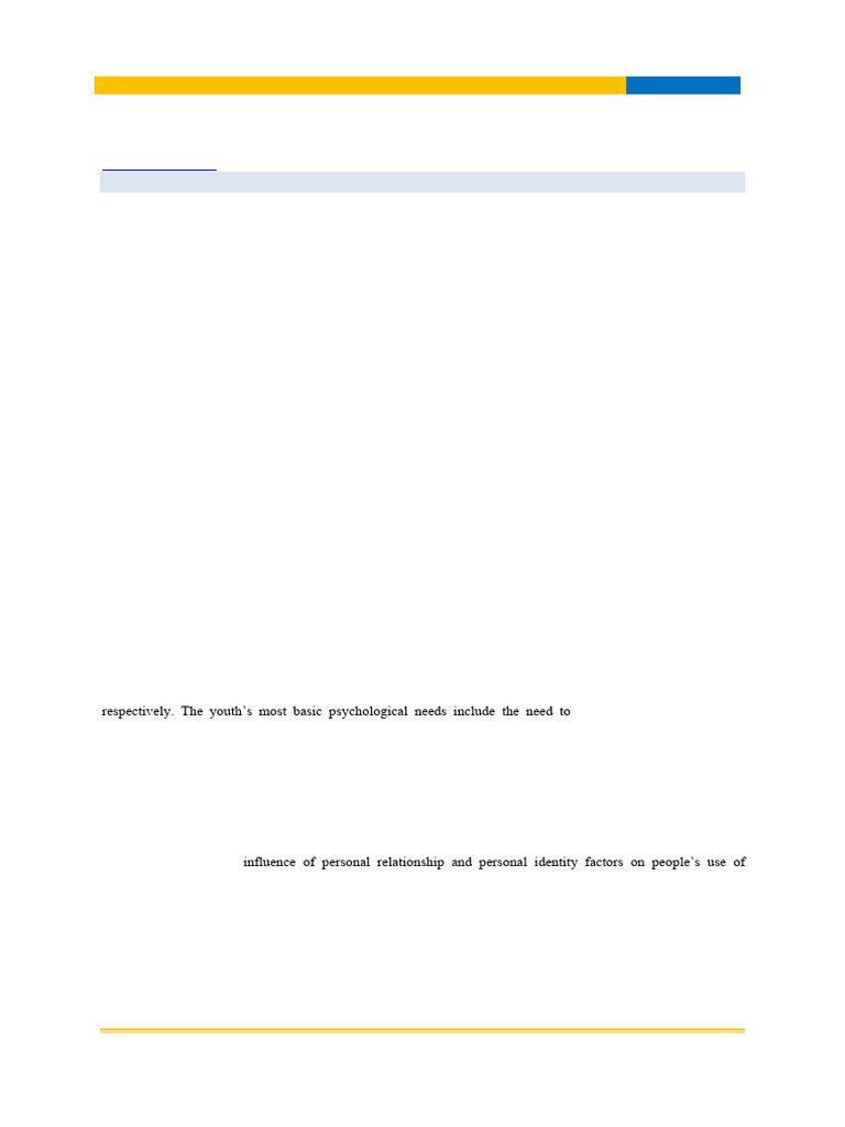 Personal Gratifications Factors Influencing The Use of WhatsApp ...