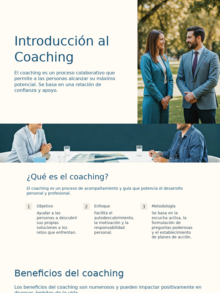 Introduccion Al Coaching | PDF