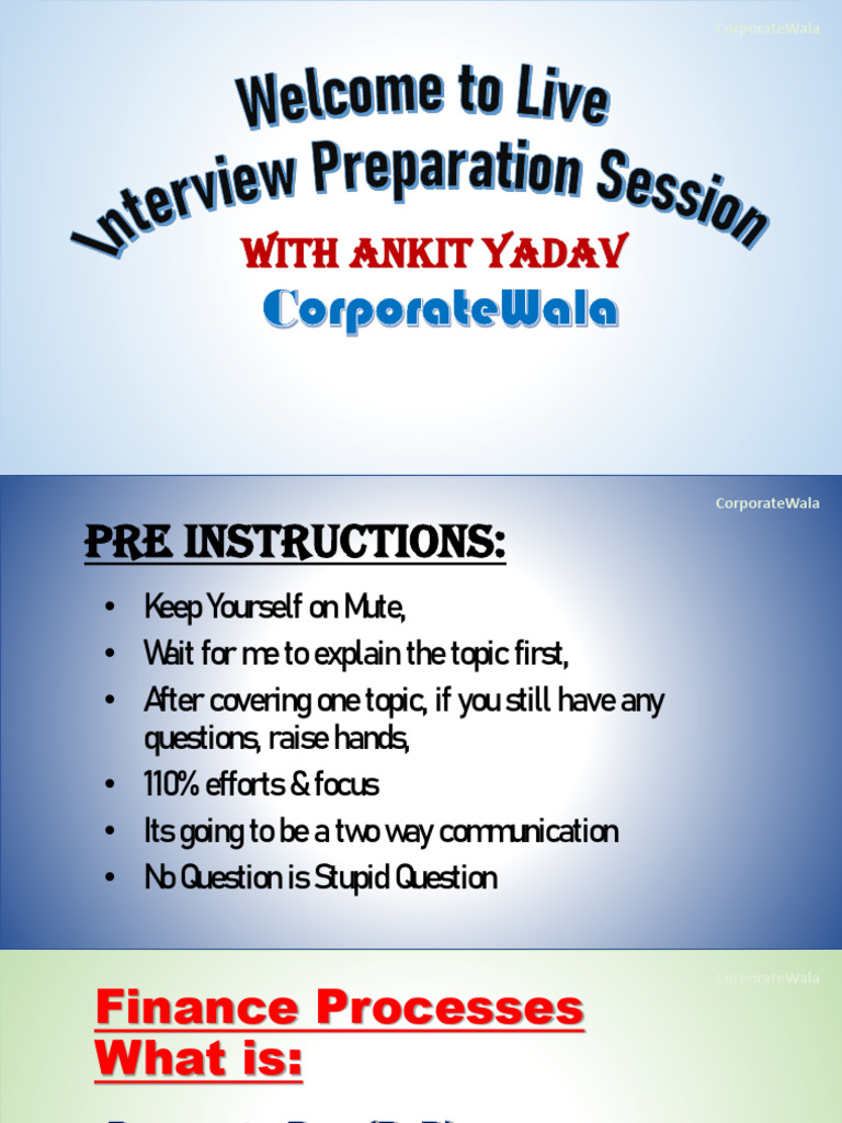 3 Days Live Interview Preparation Batch PDF Notes | PDF