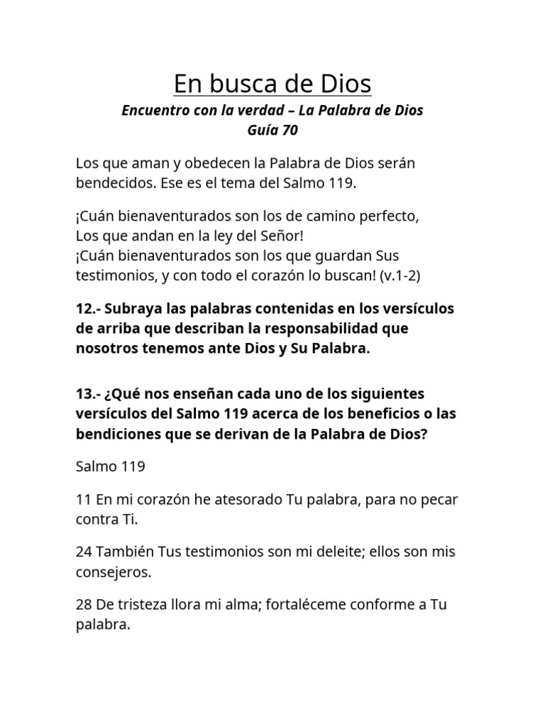 70 - en Busca de Dios | PDF