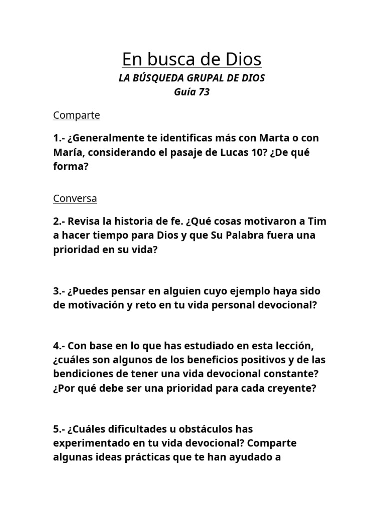 73 - en Busca de Dios | PDF
