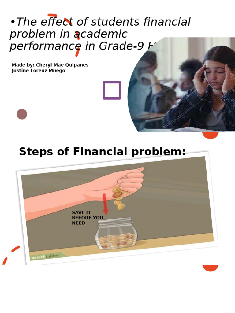 The Effect of Students Financial Problem in Academic Performance in ...