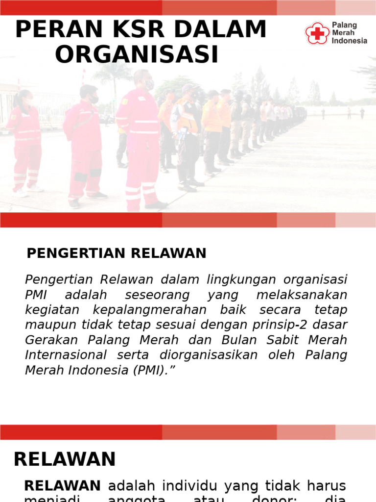 Peran KSR Dalam Organisasi | PDF