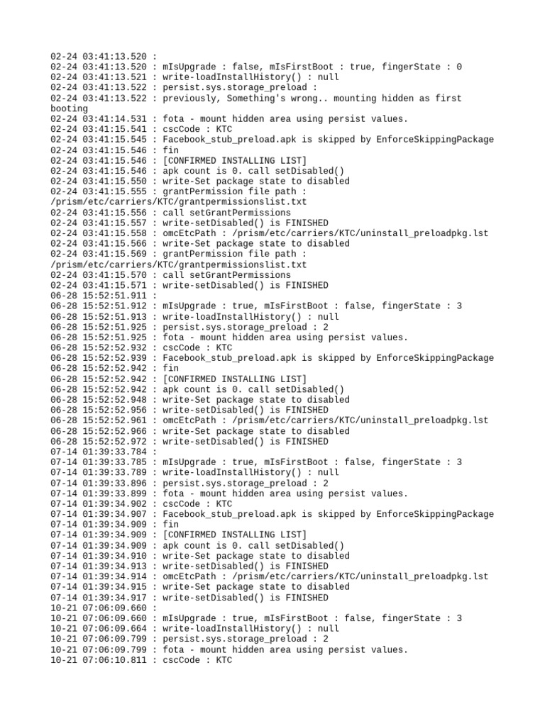 Preload Installer | PDF