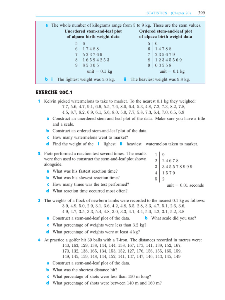 Kami Export - Haese and Harris IB Math 7 | PDF