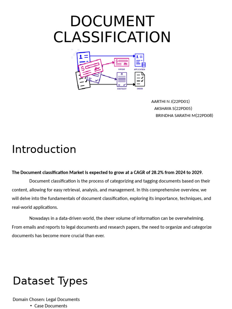 Document Classification | PDF