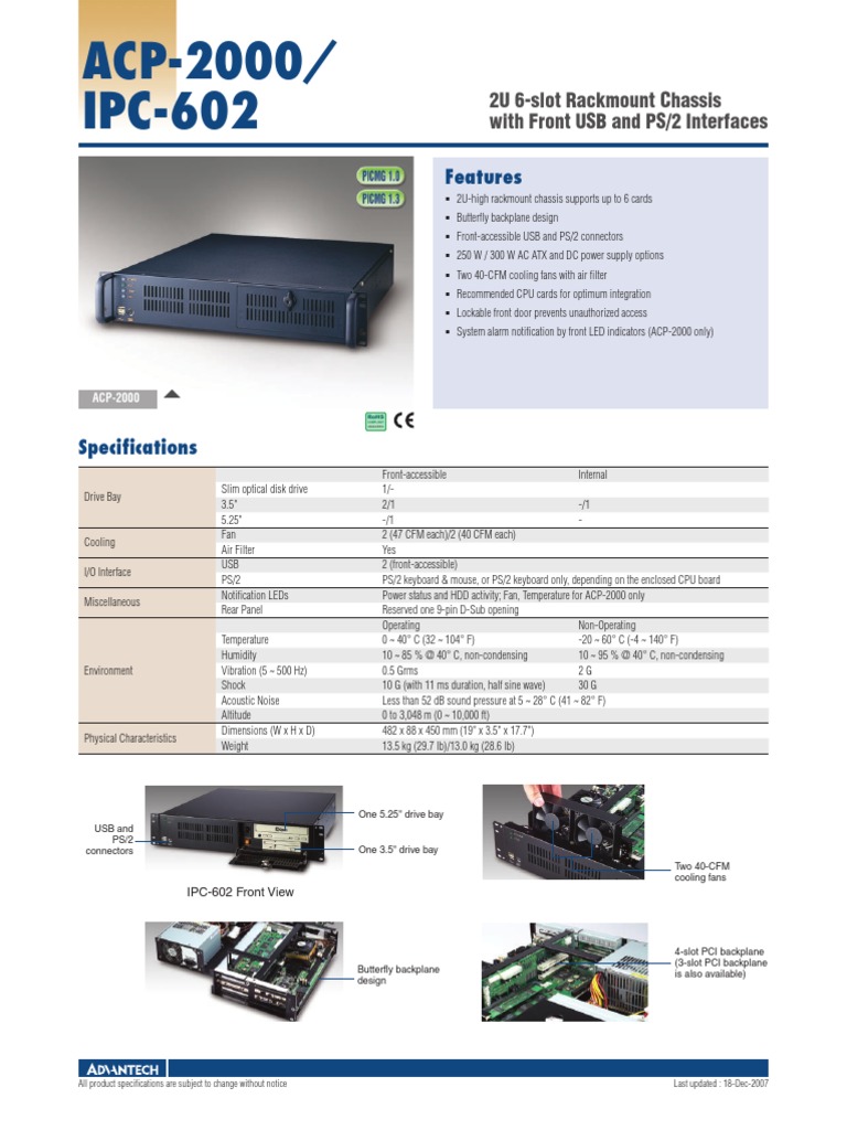 IPC 602 DataSheet | PDF | Computer Architecture | Digital Electronics