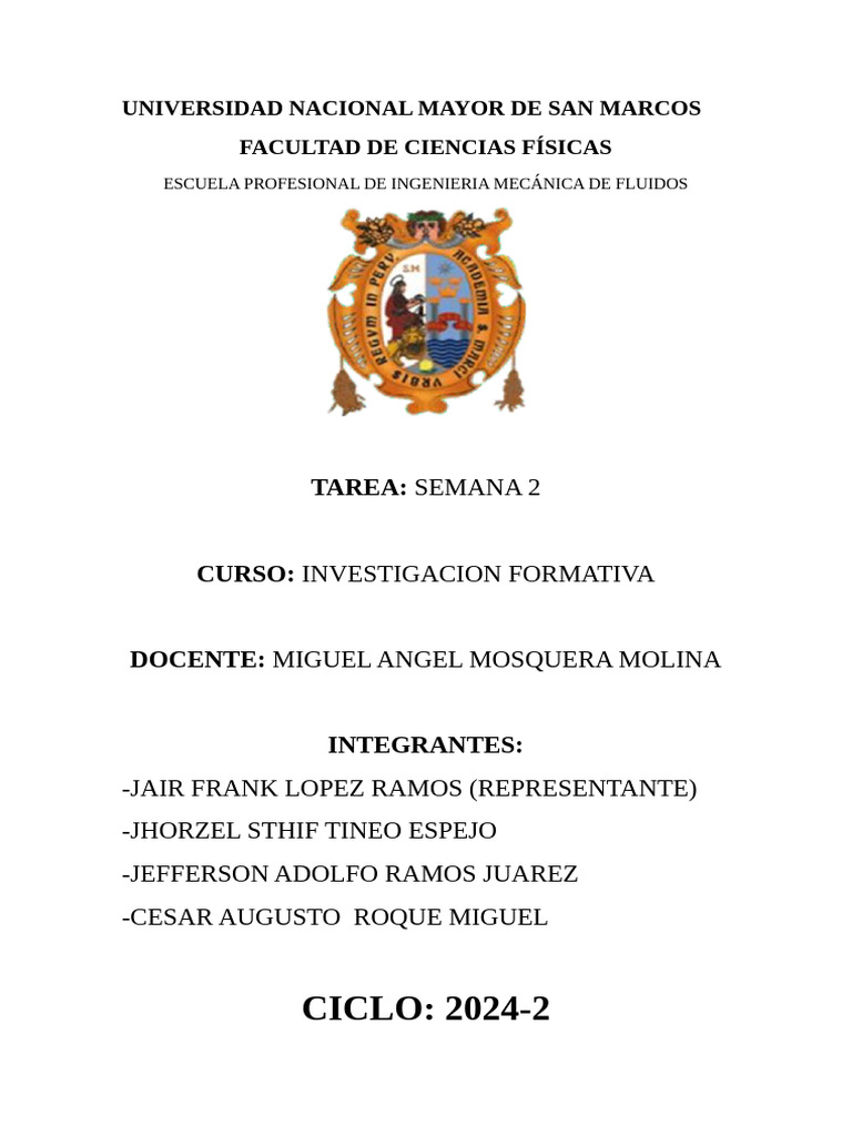 Investigacion Formativa 2 | PDF
