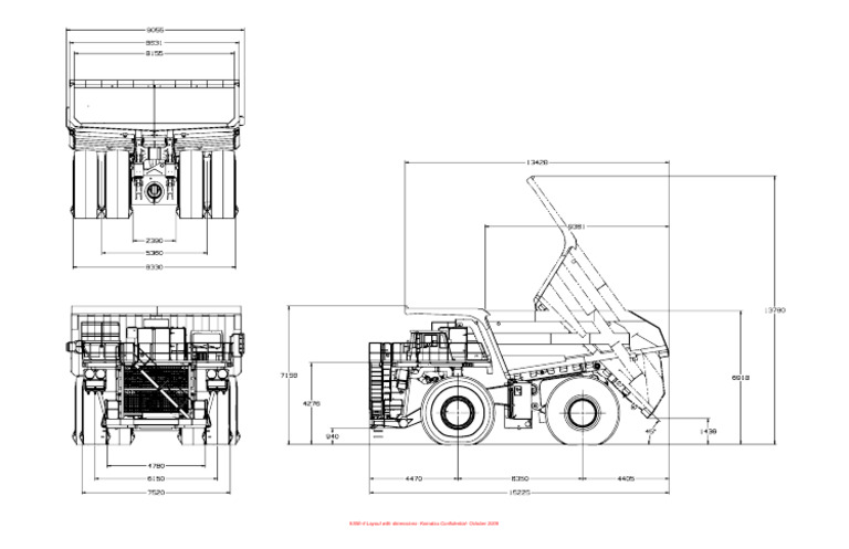 930E-4 Layout With Dimensions | PDF