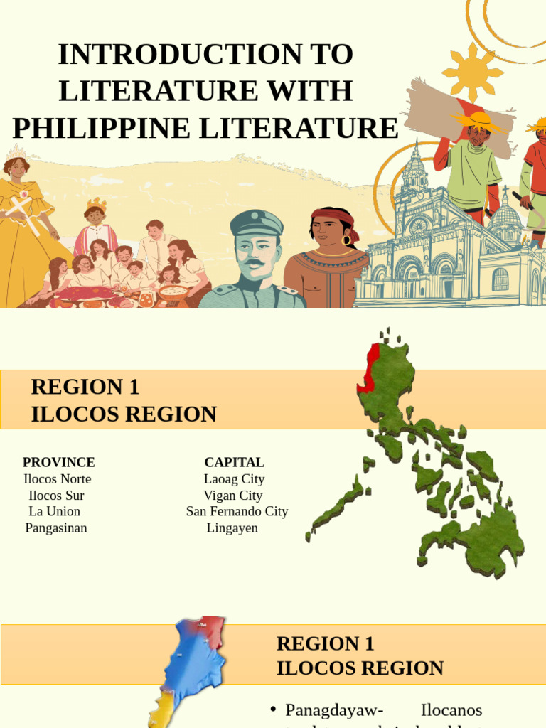 Philippine Literature Region 1 | PDF