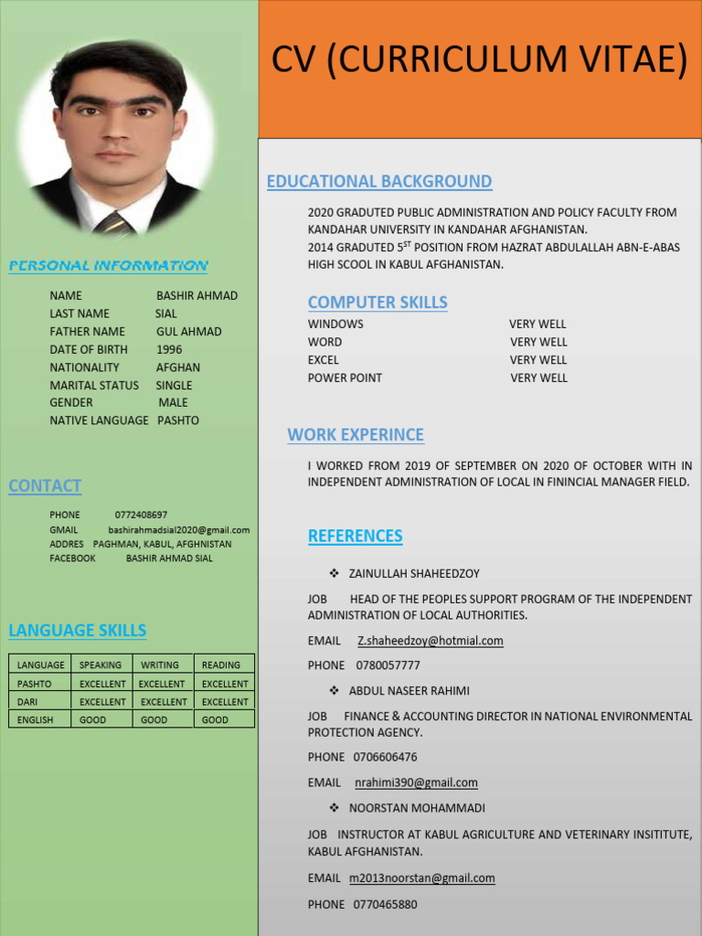 Bashir Ahmad Cv1 Pdf