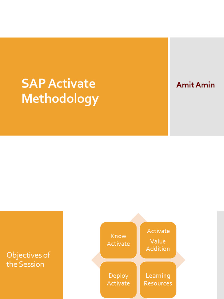 SAP Activate Methodology | PDF | Software Development Process | Cloud ...