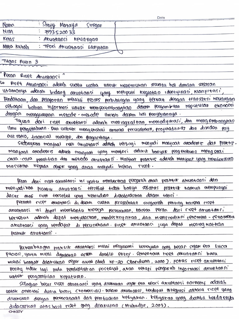 TR3 Tal Shofy Mazaya Siregar | PDF