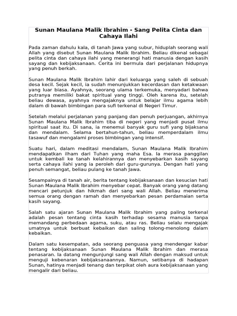 Kisah Wali Songo | PDF