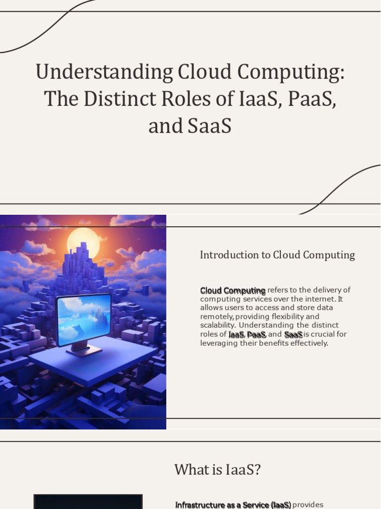 Iaas,Paas,Saas | PDF