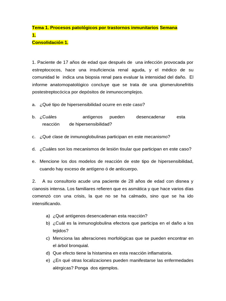Consolidaciones MFP I | PDF