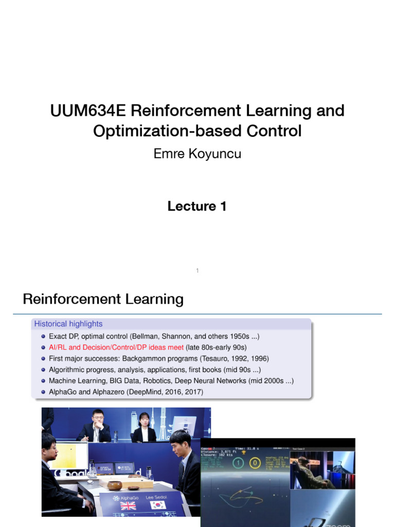 Lecture 1 - Intro | PDF