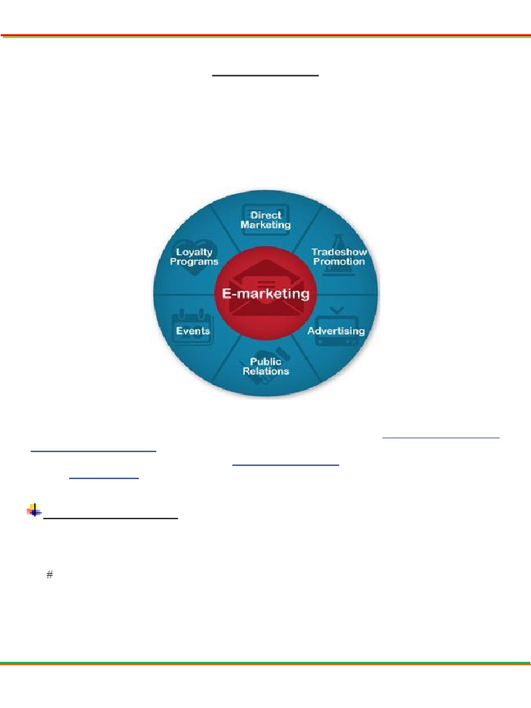 E Marketing | PDF