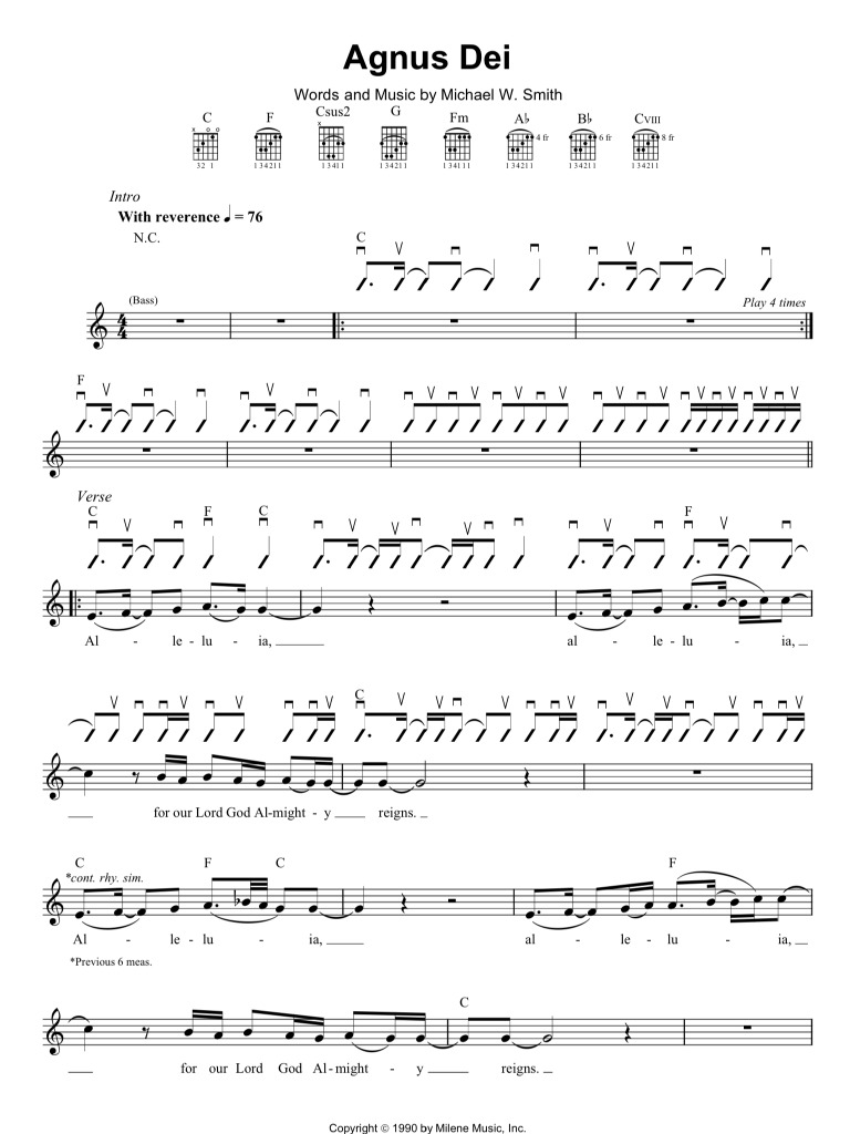 Agnus Dei (C) | PDF
