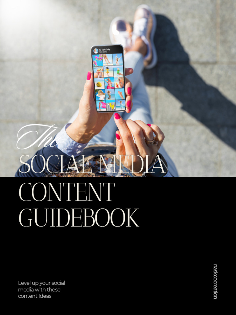 Copia de The Social Media Content Guide MRR | PDF