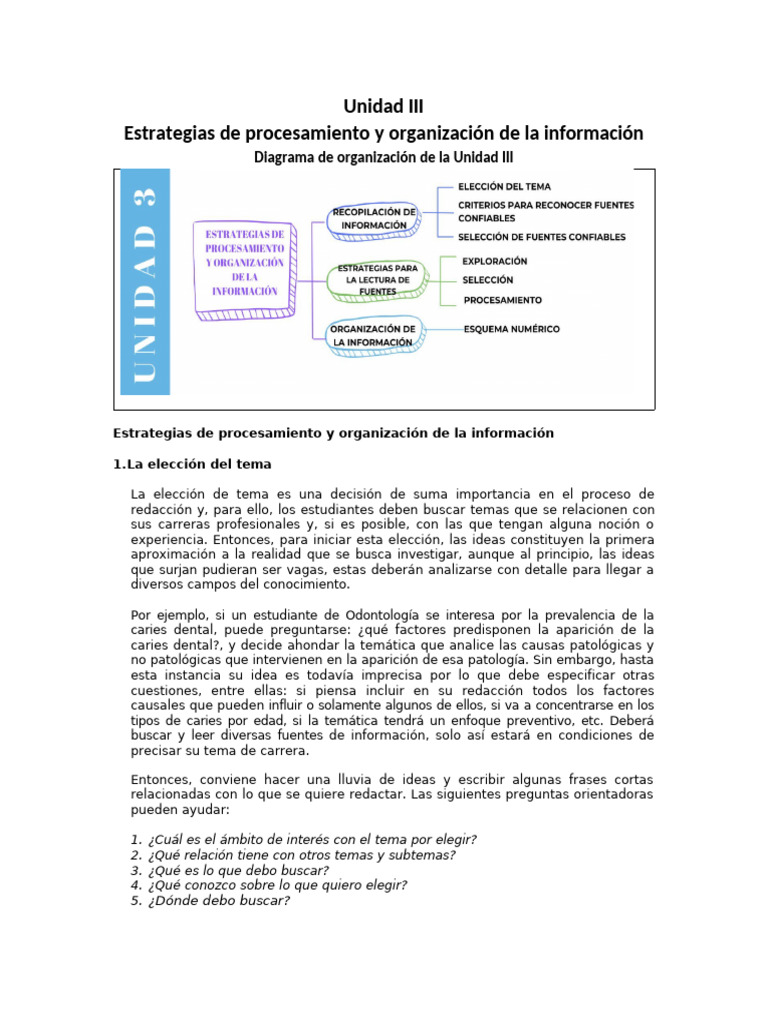 Manual de Comprensión y Producción de Textos 2 (Unidad 3) | PDF