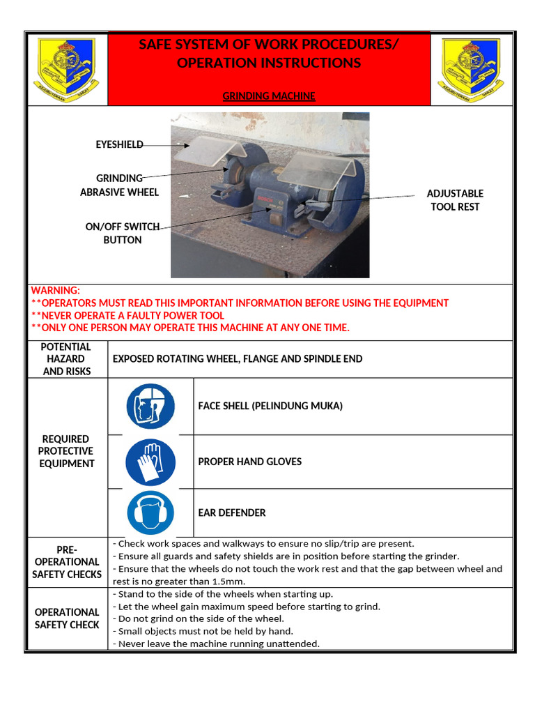 Grinding Machine | PDF
