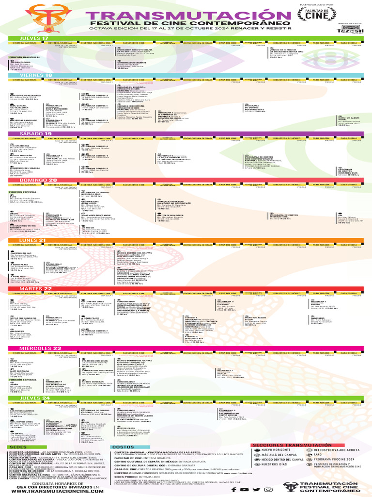 TRASMUTACION PROGRAMA 2024 - Alta | PDF