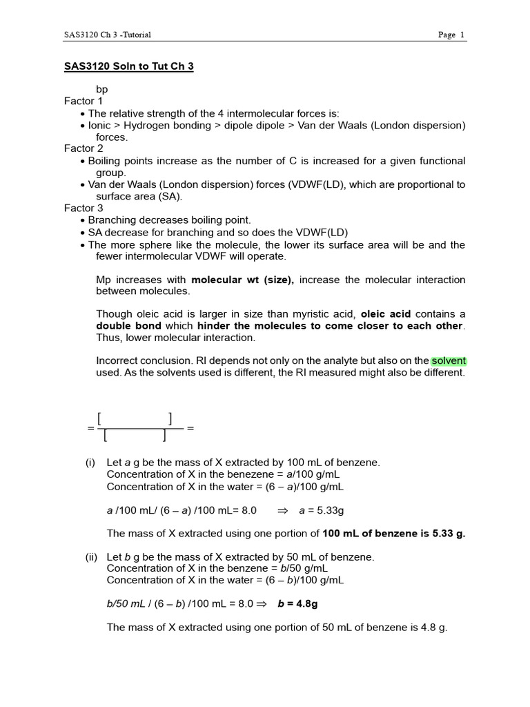 STD Soln CH 3 Tut SAS3120 | PDF