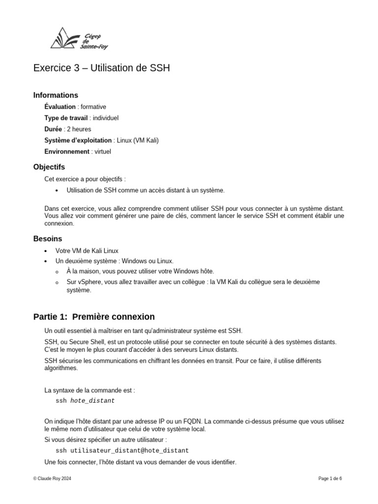 Correction Exercice 3 - Utilisa 2495996 | PDF