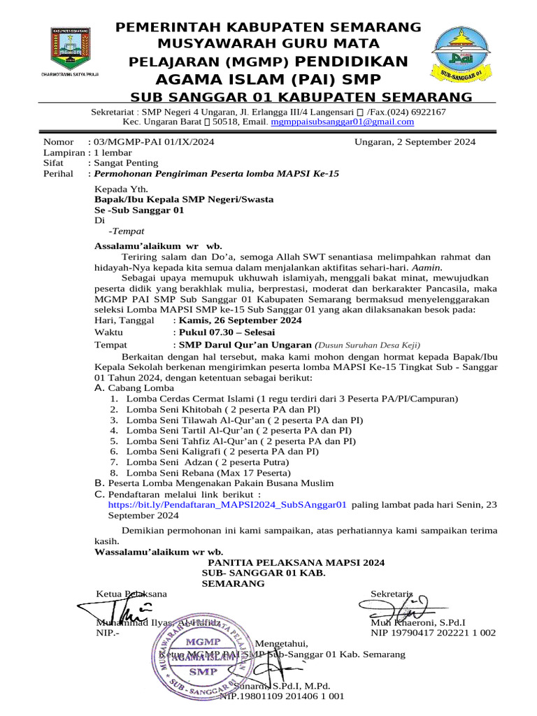 Se-Mapsi Sub-01 SMP TH 2024 | PDF