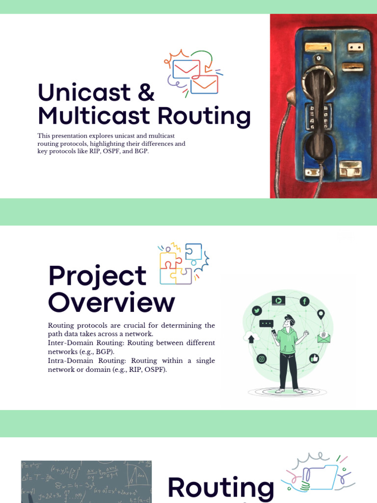 Unicast & Multicast Routing | PDF