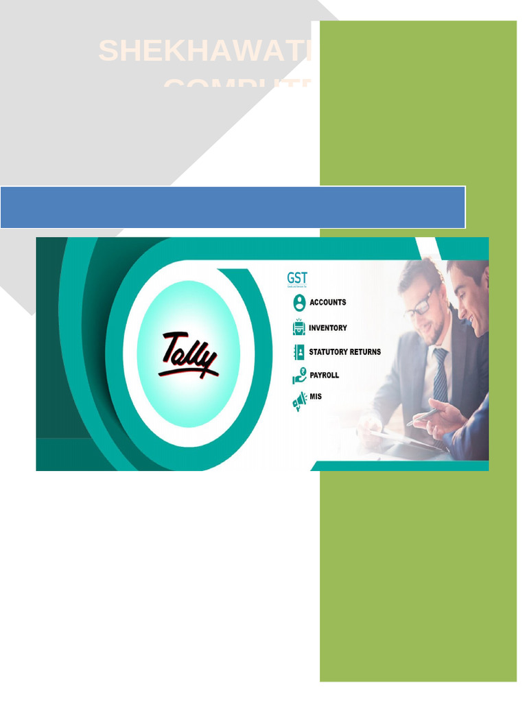 Tally Erp 9 Notes All | PDF | Banks | Expense