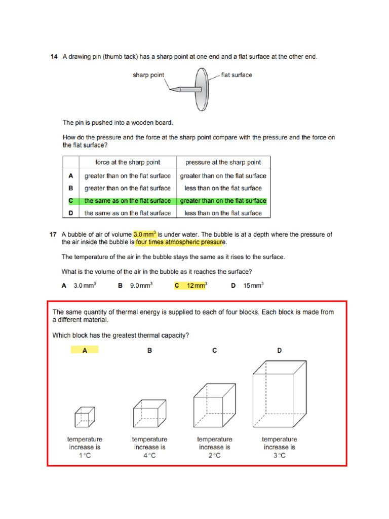 Physics Confusing Mcq's | PDF