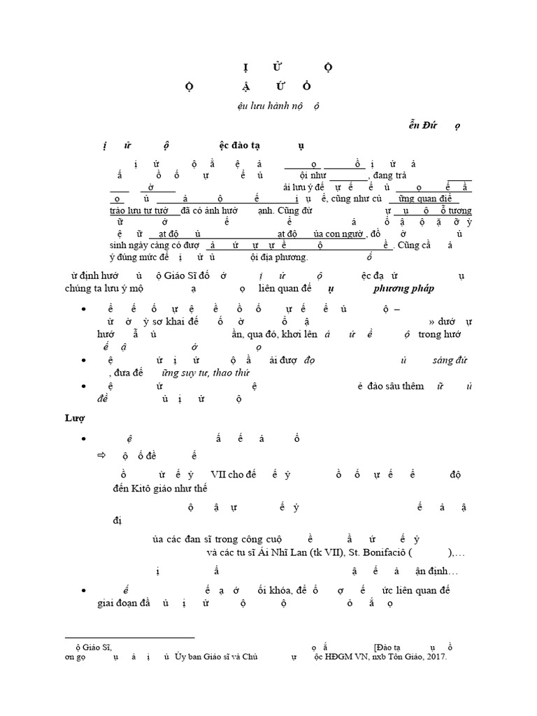 Lich S Giáo H I - Bài 01 - Tong Quan - k24 | PDF