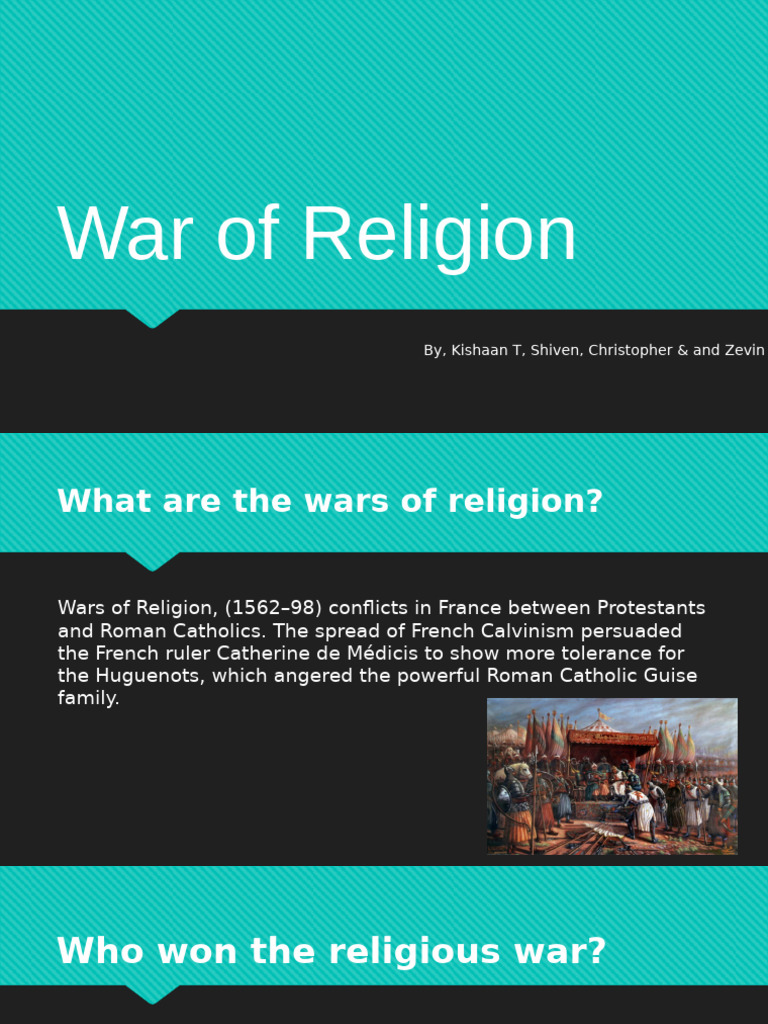 War of Religion | PDF