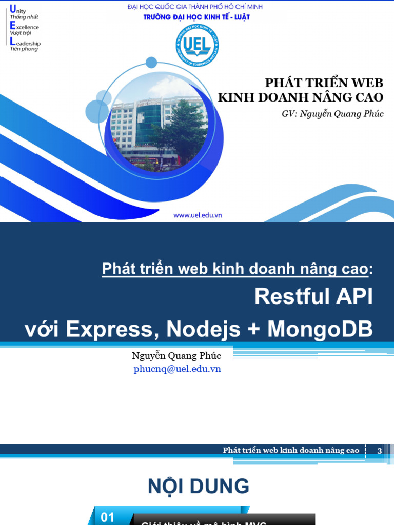Restful API With Nodejs and MongoDB | PDF