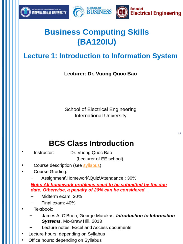 Lec1 Foundation Of Information Pdf