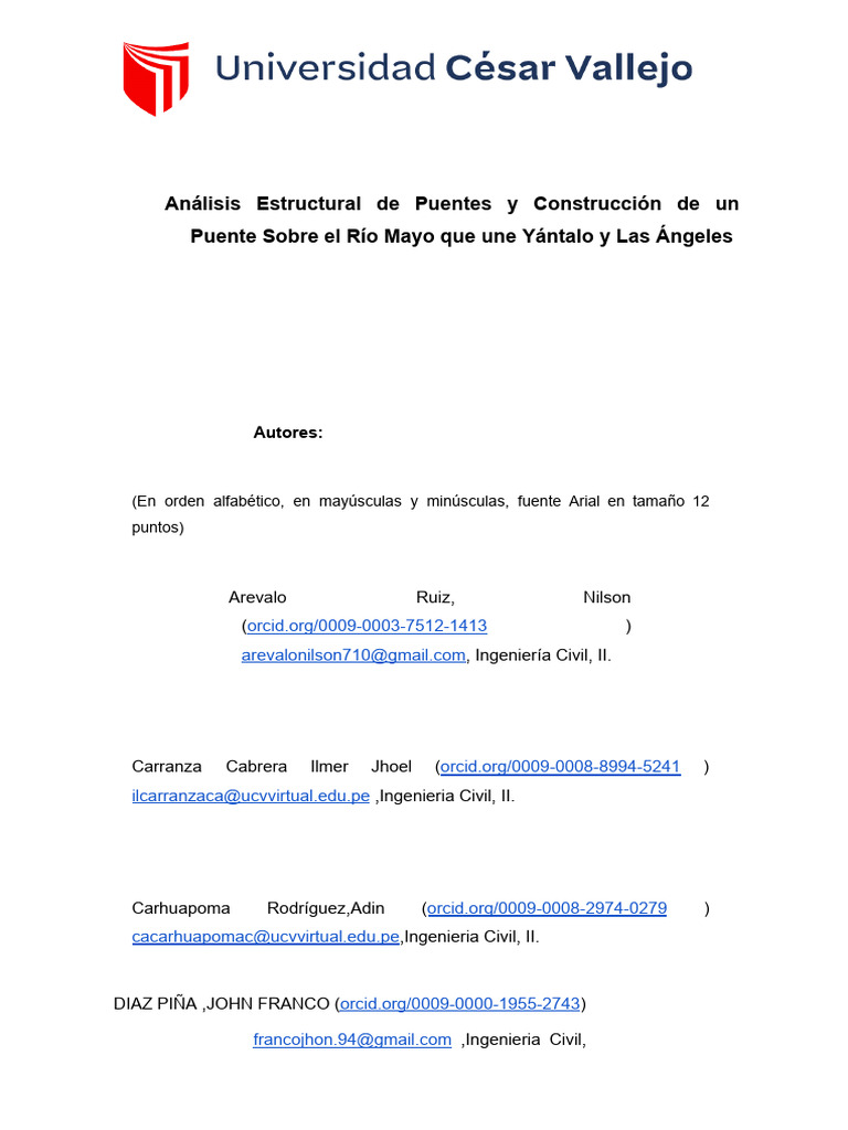 Iforme Final Estatica | PDF