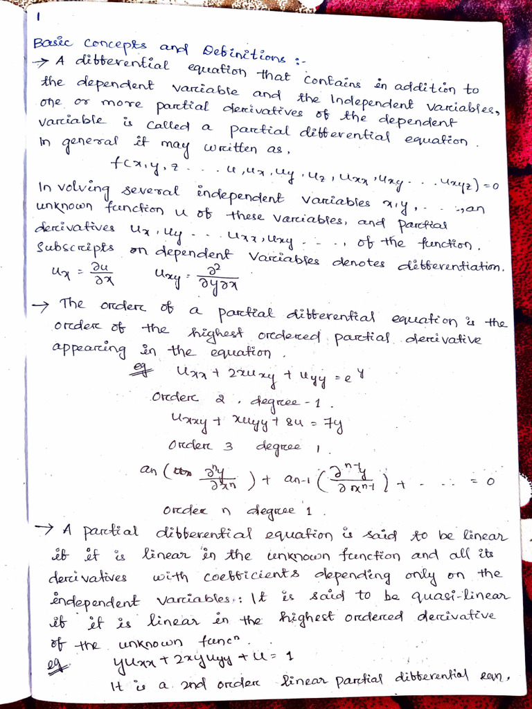 Pde Note Paper 101 Pdf