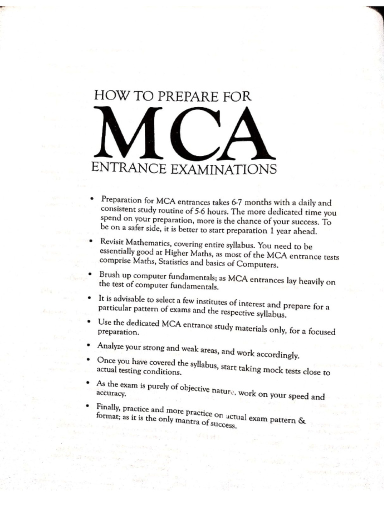 Arihant MCA Book | PDF