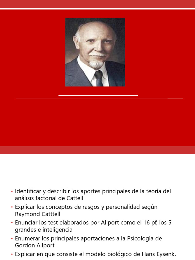 Raymond - Cattell TUTORIA | PDF