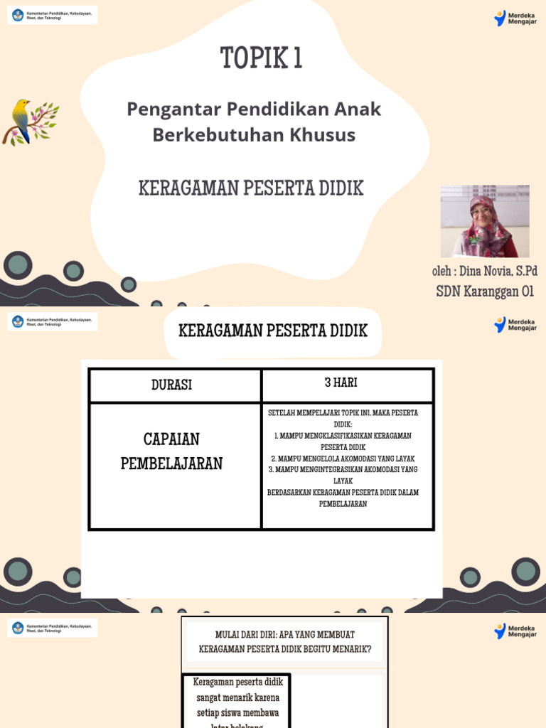 Topik 1 Pendidikan ABK | PDF