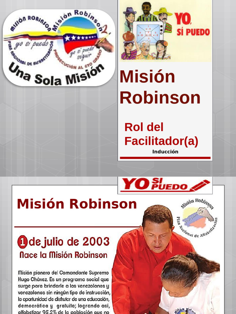 Papel do Facilitador na Misión Robinson | PDF | Science | Carreira e ...
