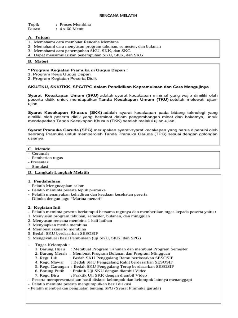 RM Proses Membina | PDF