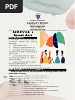 Searle's Classification of Speech Act | PDF | Semiotics | Human Communication
