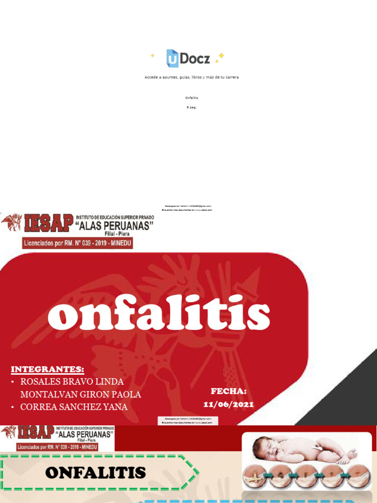 Onfalitis Ombliguito 209088 Downloadable 6946924 | PDF