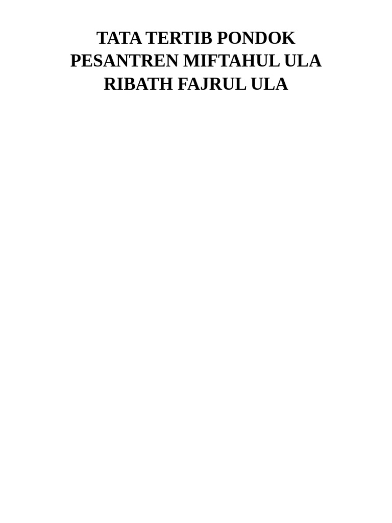 Revisi Tatib | PDF