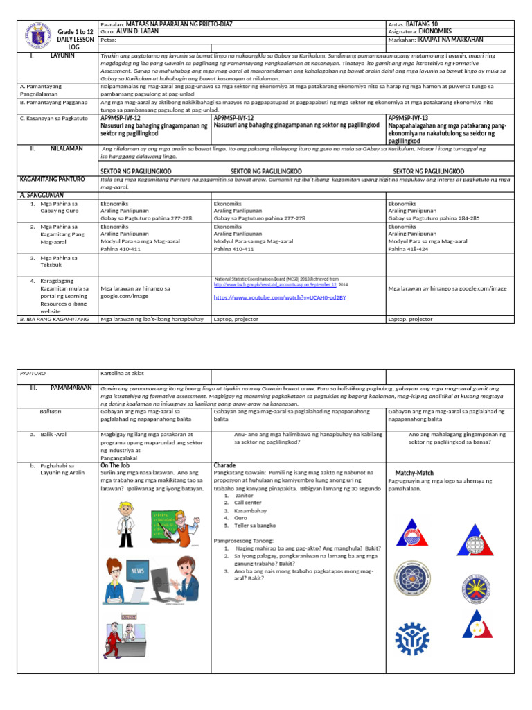 Ekonomiks 4th Grading | PDF